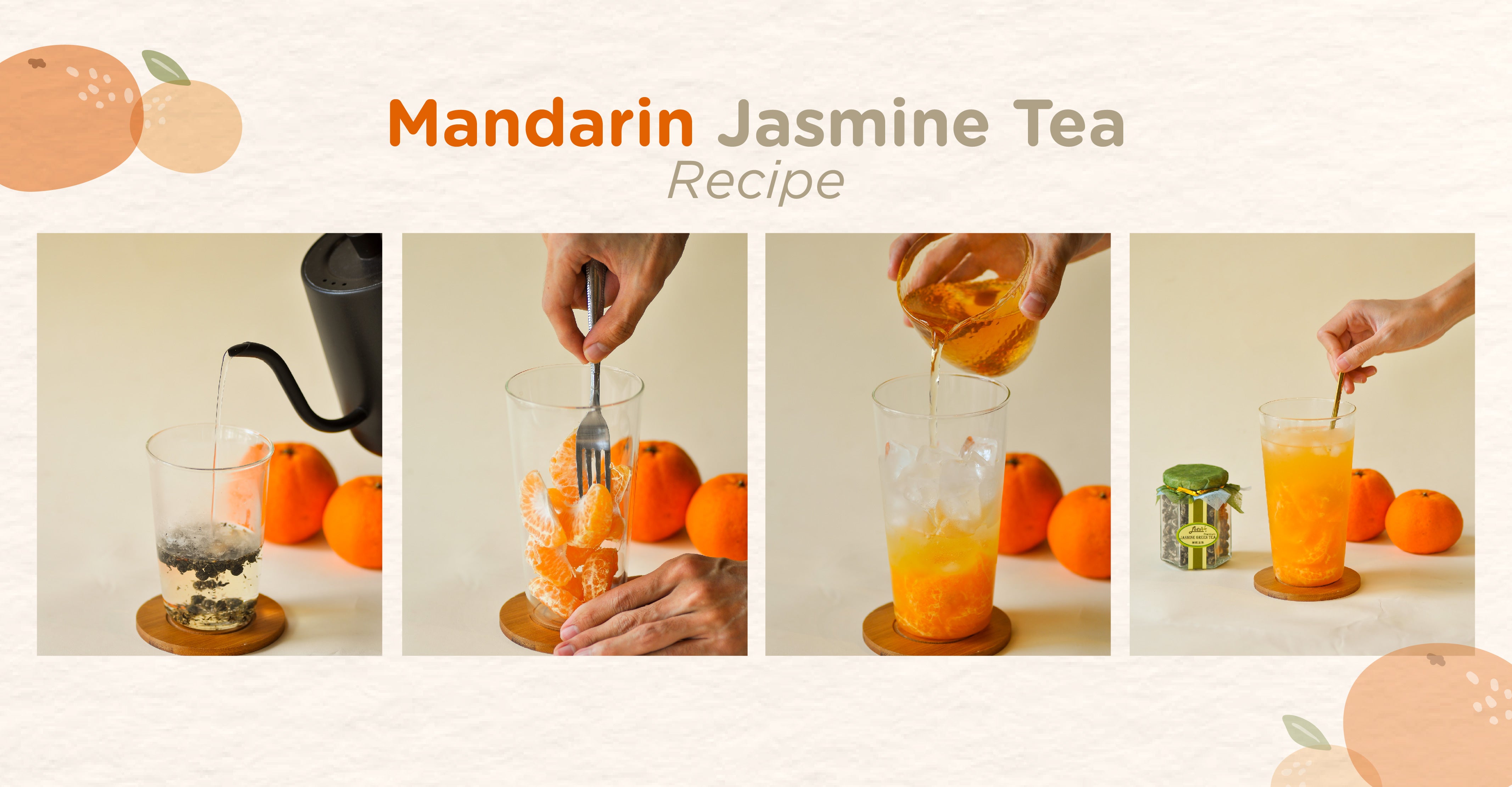 Simple Yet Refreshing : Mandarin Jasmine Tea – LEGEND OF TEA