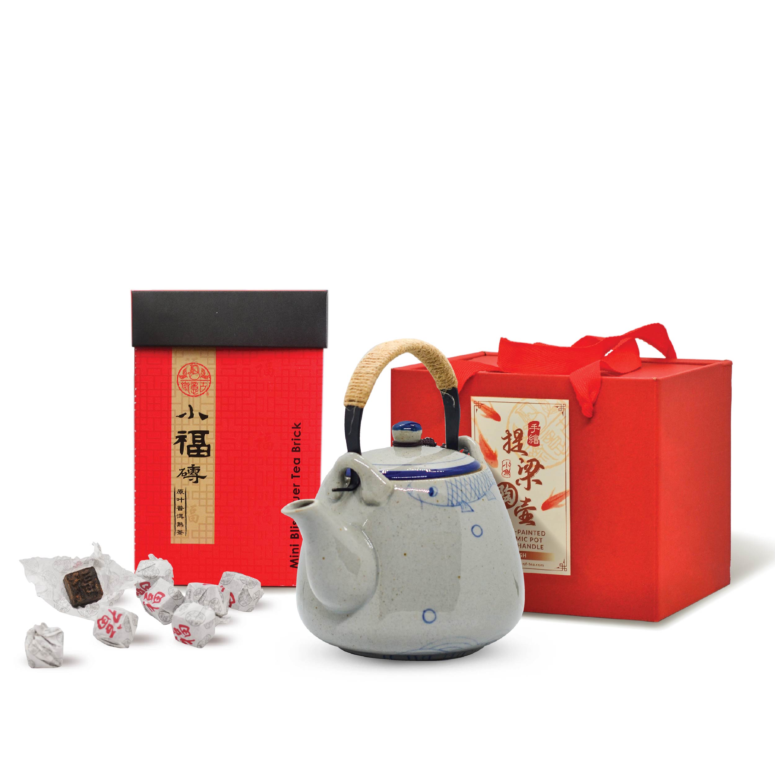 Xiao Fu Zhuan Mini Bliss Brick Pu-erh Tea Set – LEGEND OF TEA